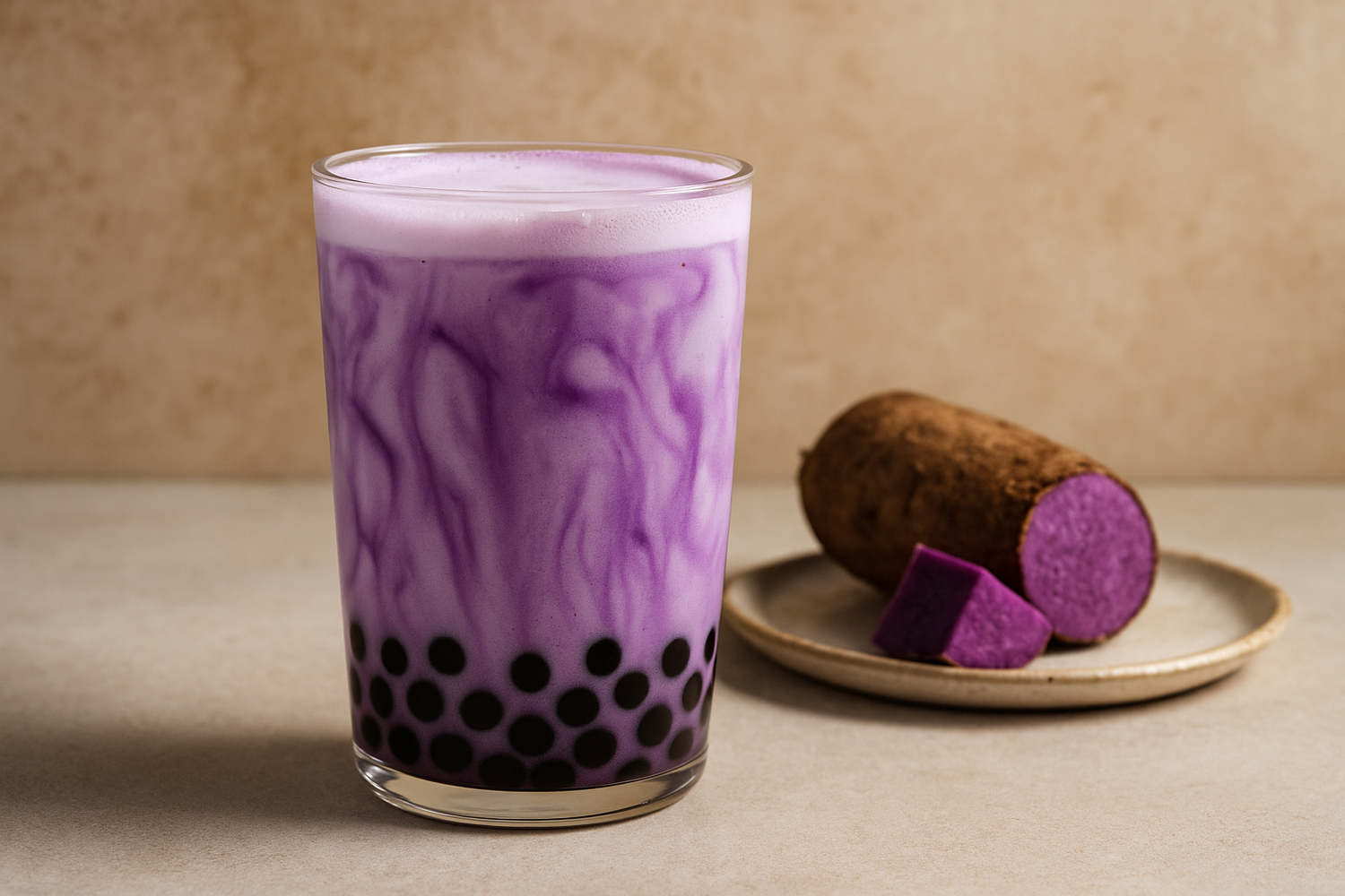 L’ube, la saveur violette qui séduit les amateurs de bubble tea – Boba Pro